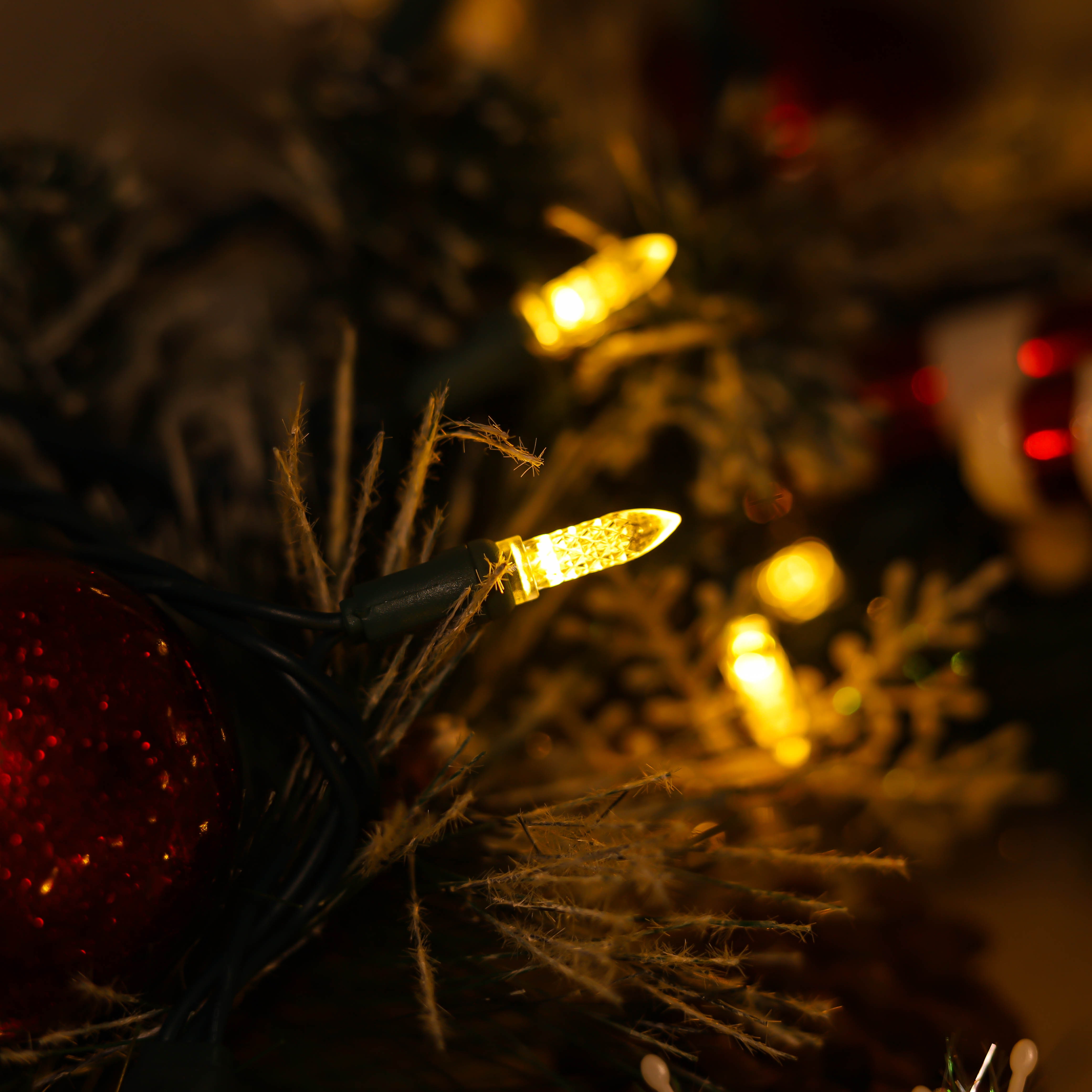 Warm White UL Certified M5 LED Christmas Lights - Buy M5 LED String ...